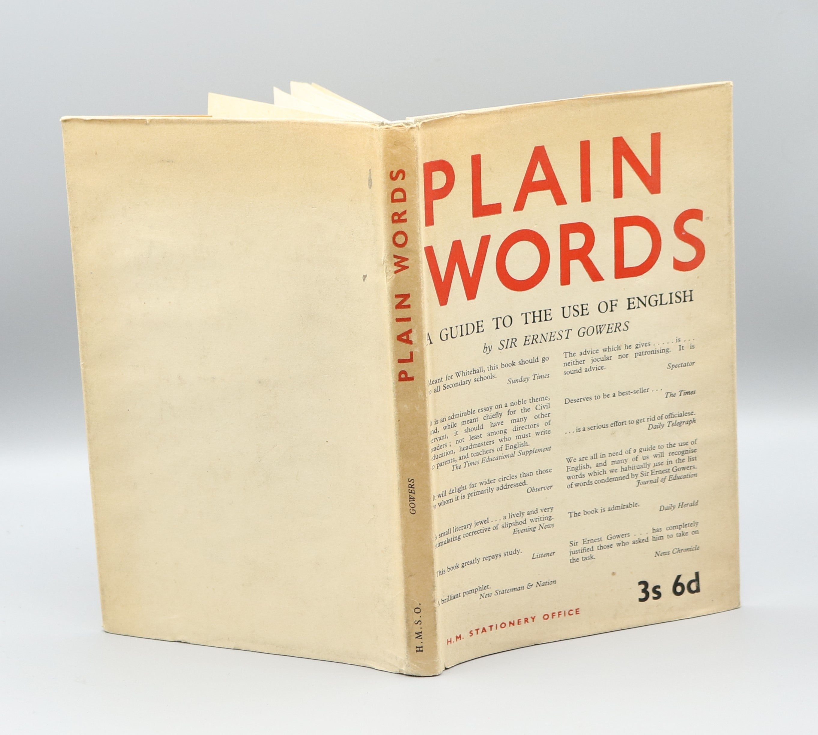 Plain Words: A Guide to the Use of English (1948) – Via North
